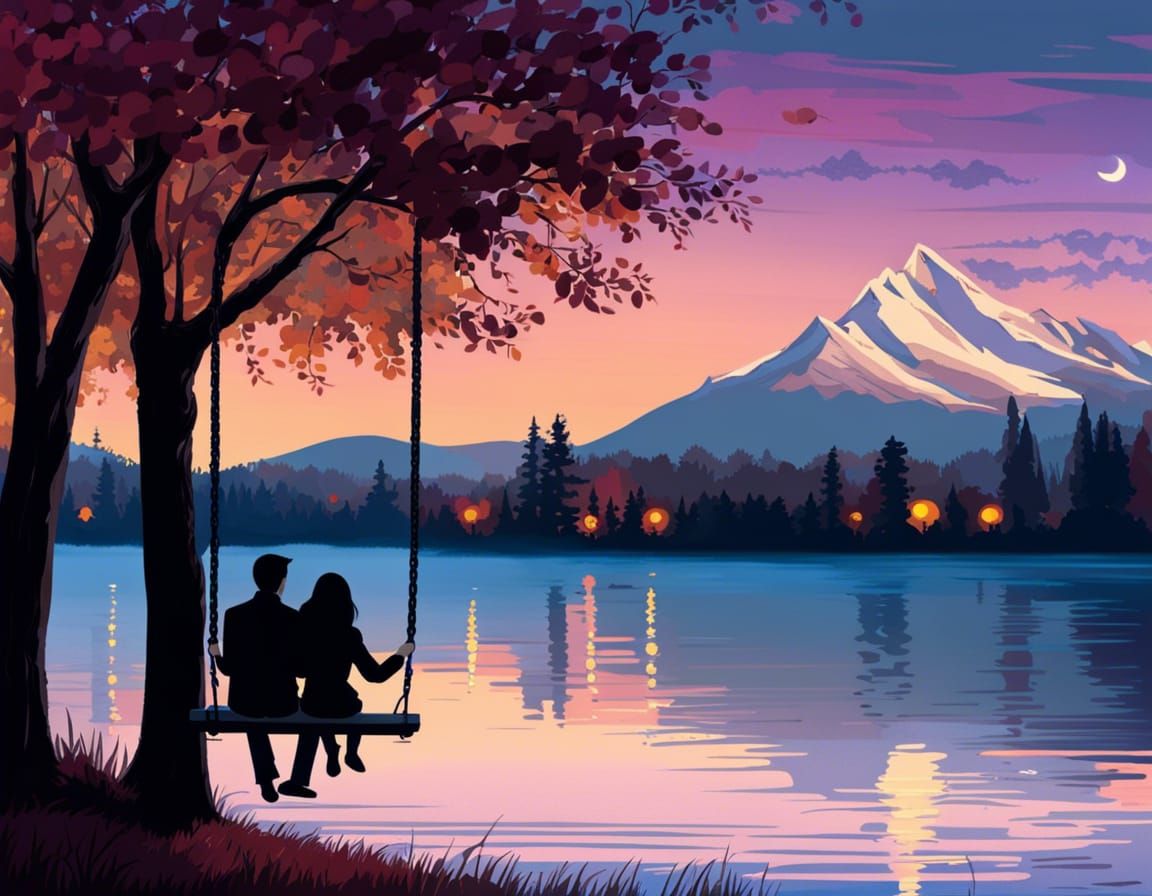 Young Couple - AI Generated Artwork - NightCafe Creator