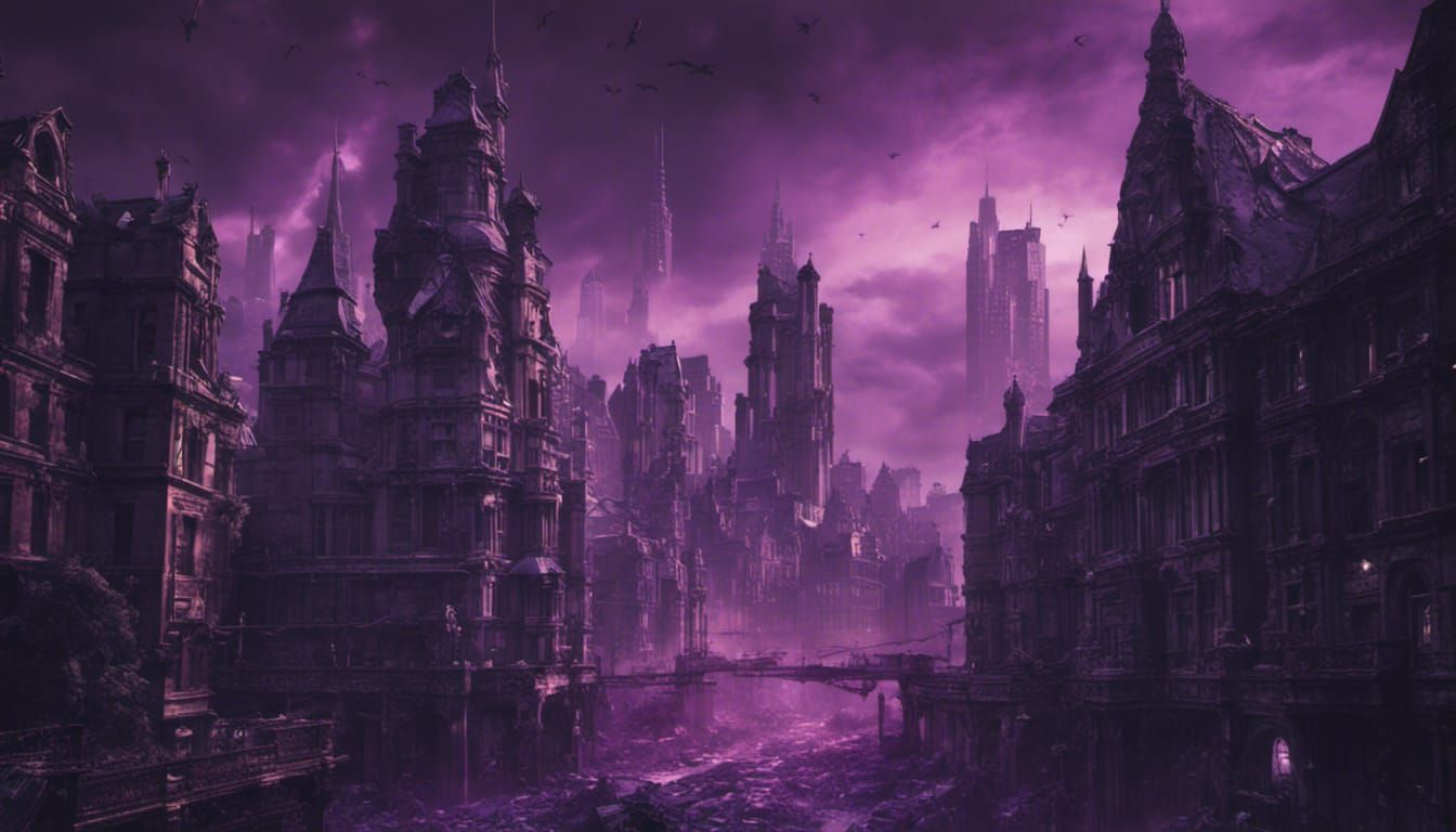 Purple - AI Generated Artwork - NightCafe Creator