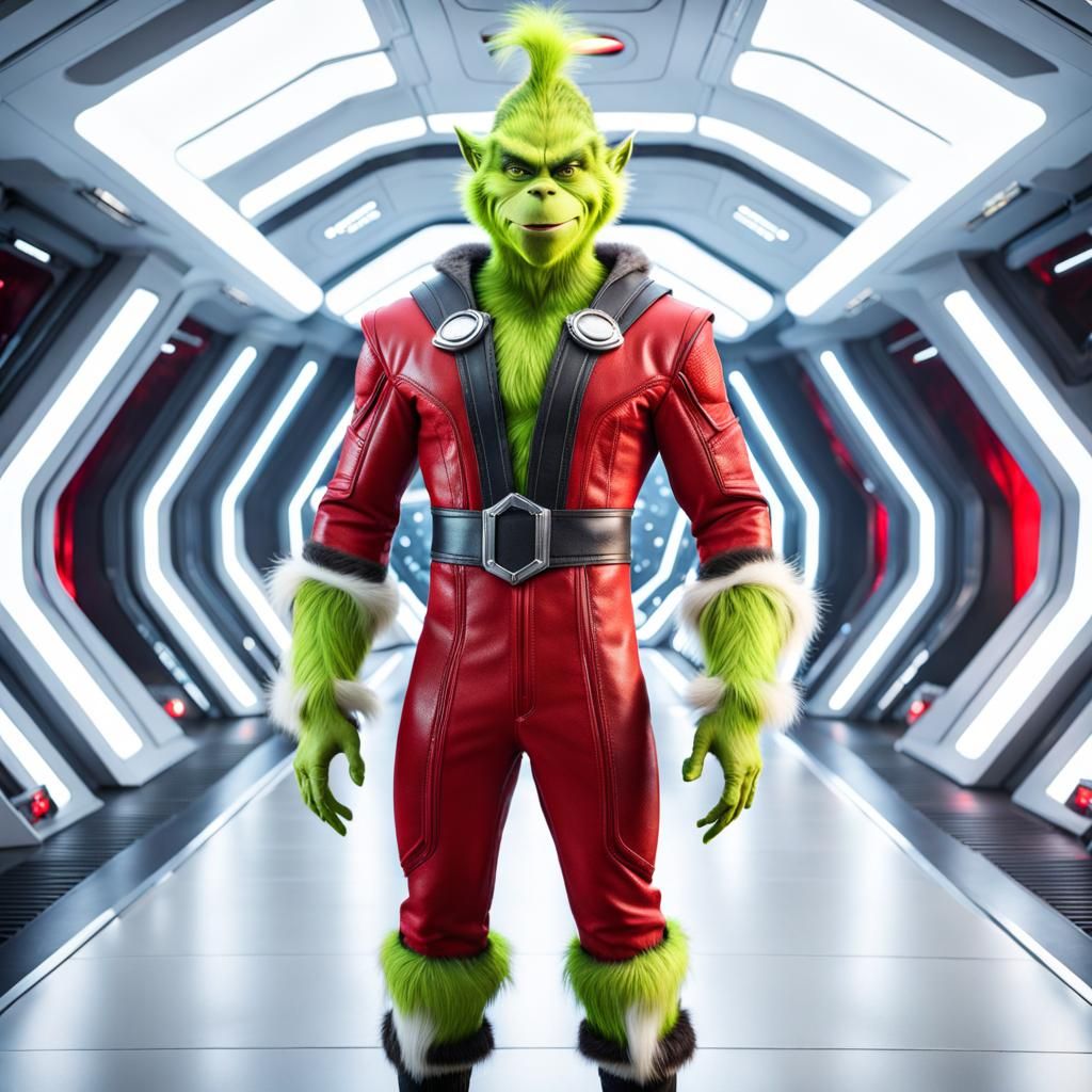 Young Grinch - AI Generated Artwork - NightCafe Creator