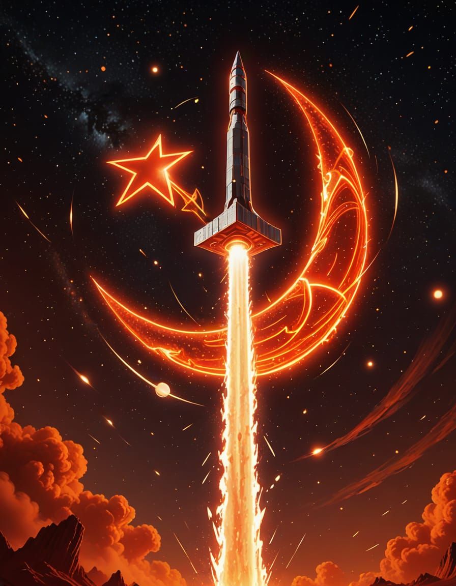 Create a futuristic, sci-fi-inspired image that blends elements of ...