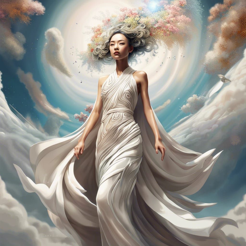 Goddess On The Runway - AI Generated Artwork - NightCafe Creator