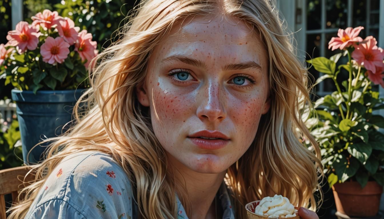 Refreshing ice break - AI Generated Artwork - NightCafe Creator