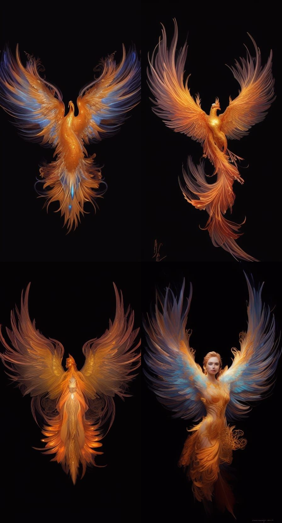 Phoenix - AI Generated Artwork - NightCafe Creator