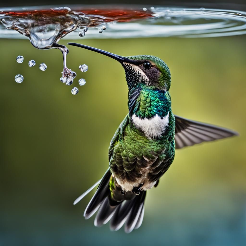 A hummingbird - AI Generated Artwork - NightCafe Creator