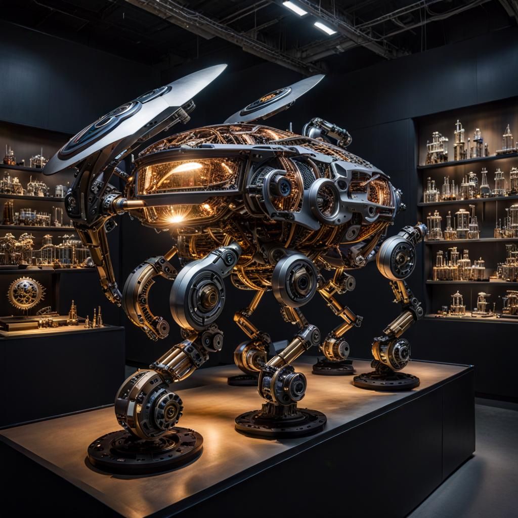 Unknown Automaton - AI Generated Artwork - NightCafe Creator