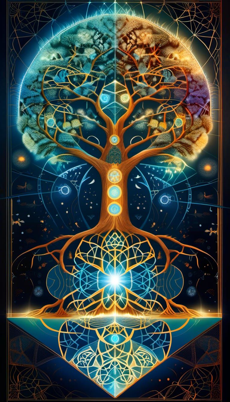 TREE OF LIFE 44 - AI Generated Artwork - NightCafe Creator