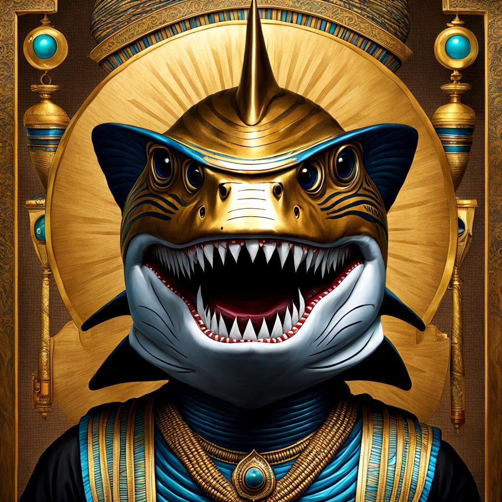 Shark Tut - AI Generated Artwork - NightCafe Creator