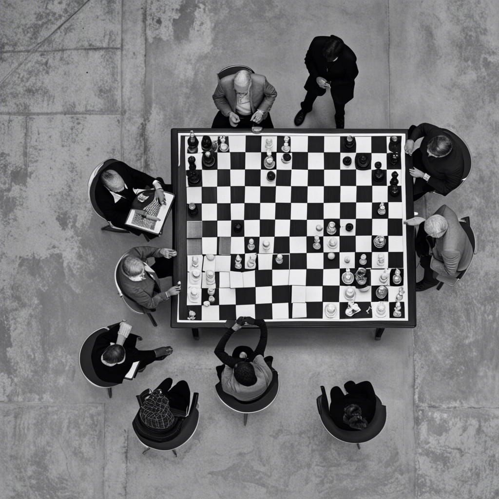 Giant Chess - AI Generated Artwork - NightCafe Creator