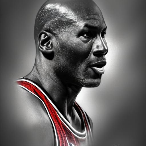 MJ 23 🏀 - AI Generated Artwork - NightCafe Creator