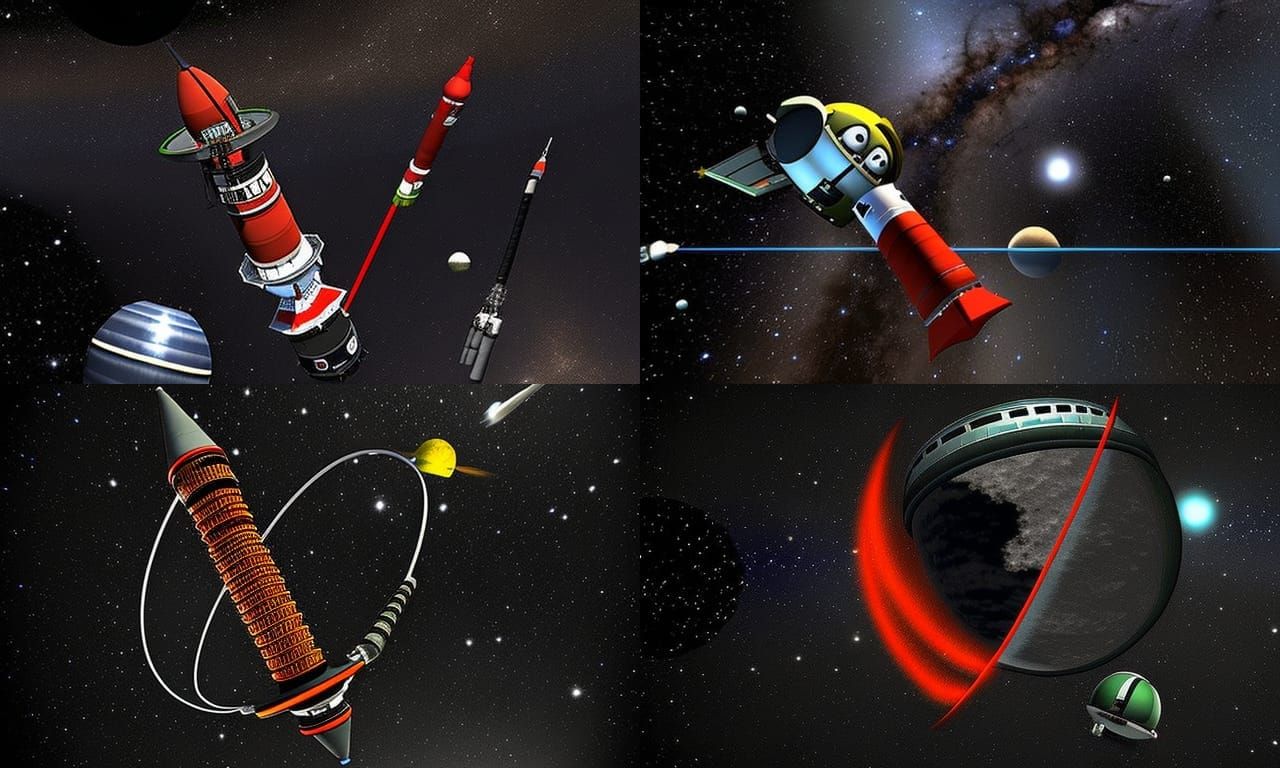 Kerbal Space Program - AI Generated Artwork - NightCafe Creator