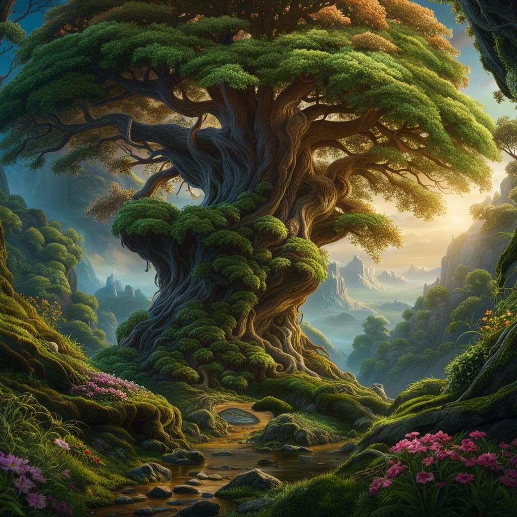 Queen tree - AI Generated Artwork - NightCafe Creator