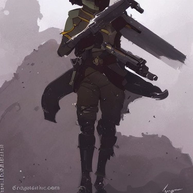 Atlesian Military from RWBY. Paladins behind ranks of Soldiers sinister ...