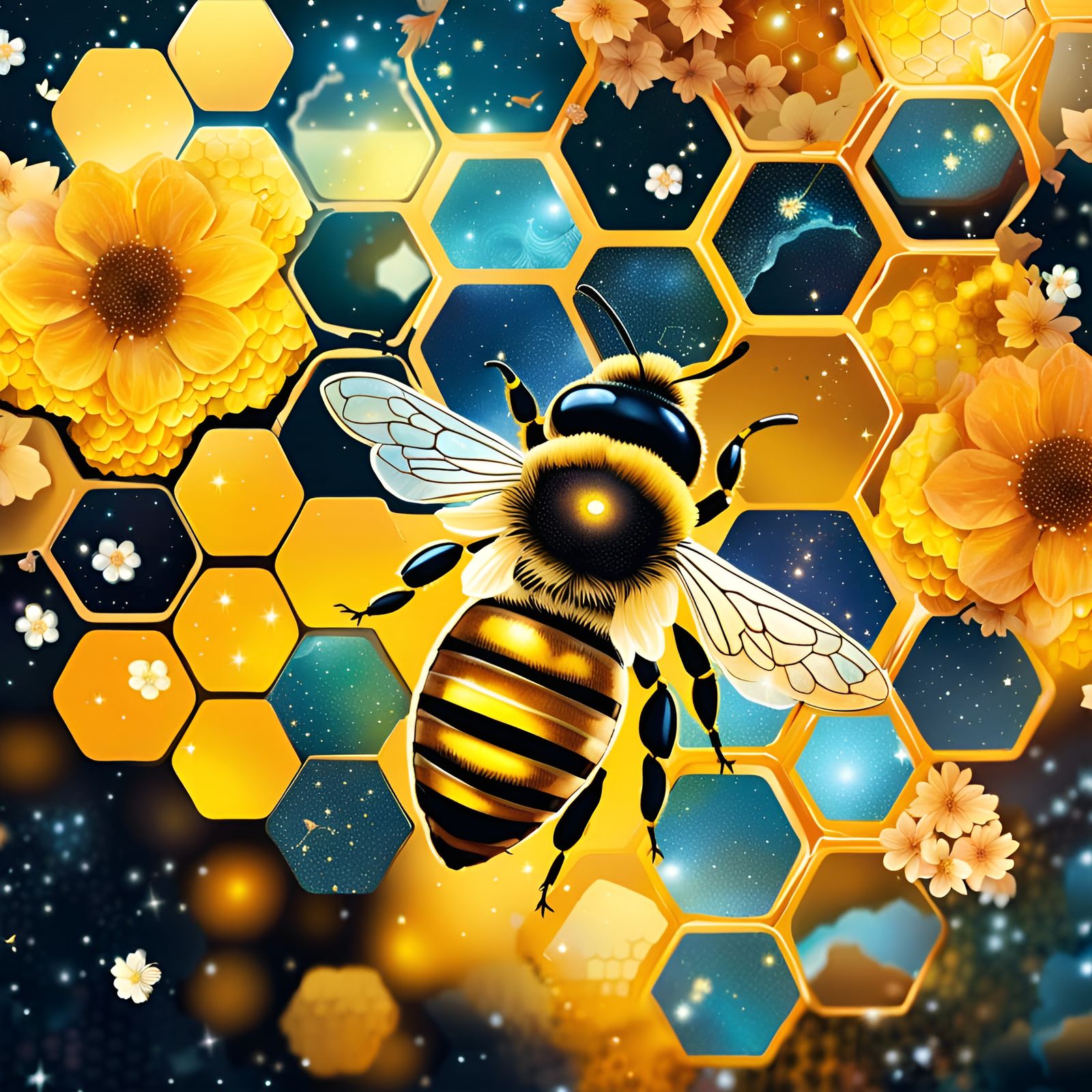 Beehive - AI Generated Artwork - NightCafe Creator