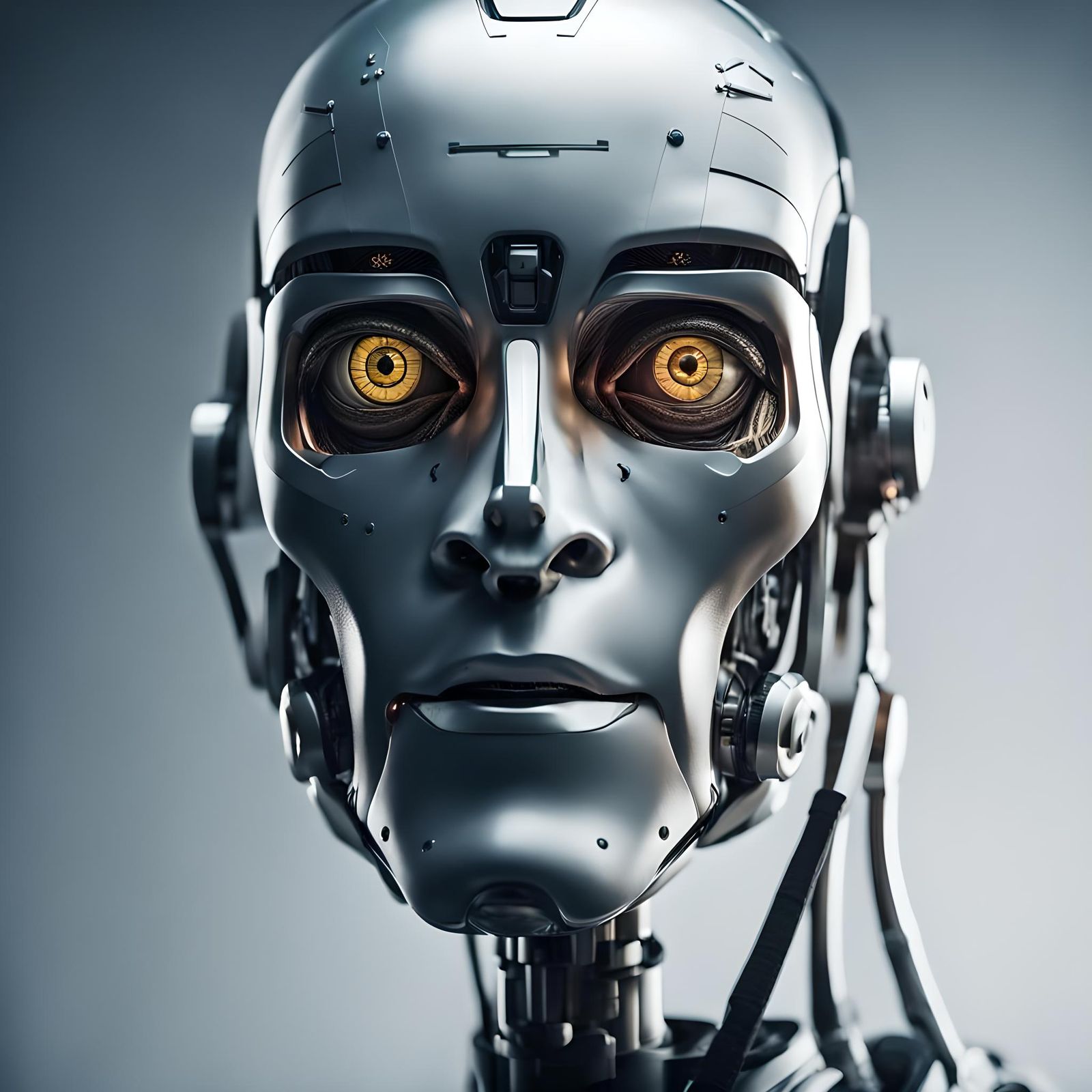 handsome robot - AI Generated Artwork - NightCafe Creator