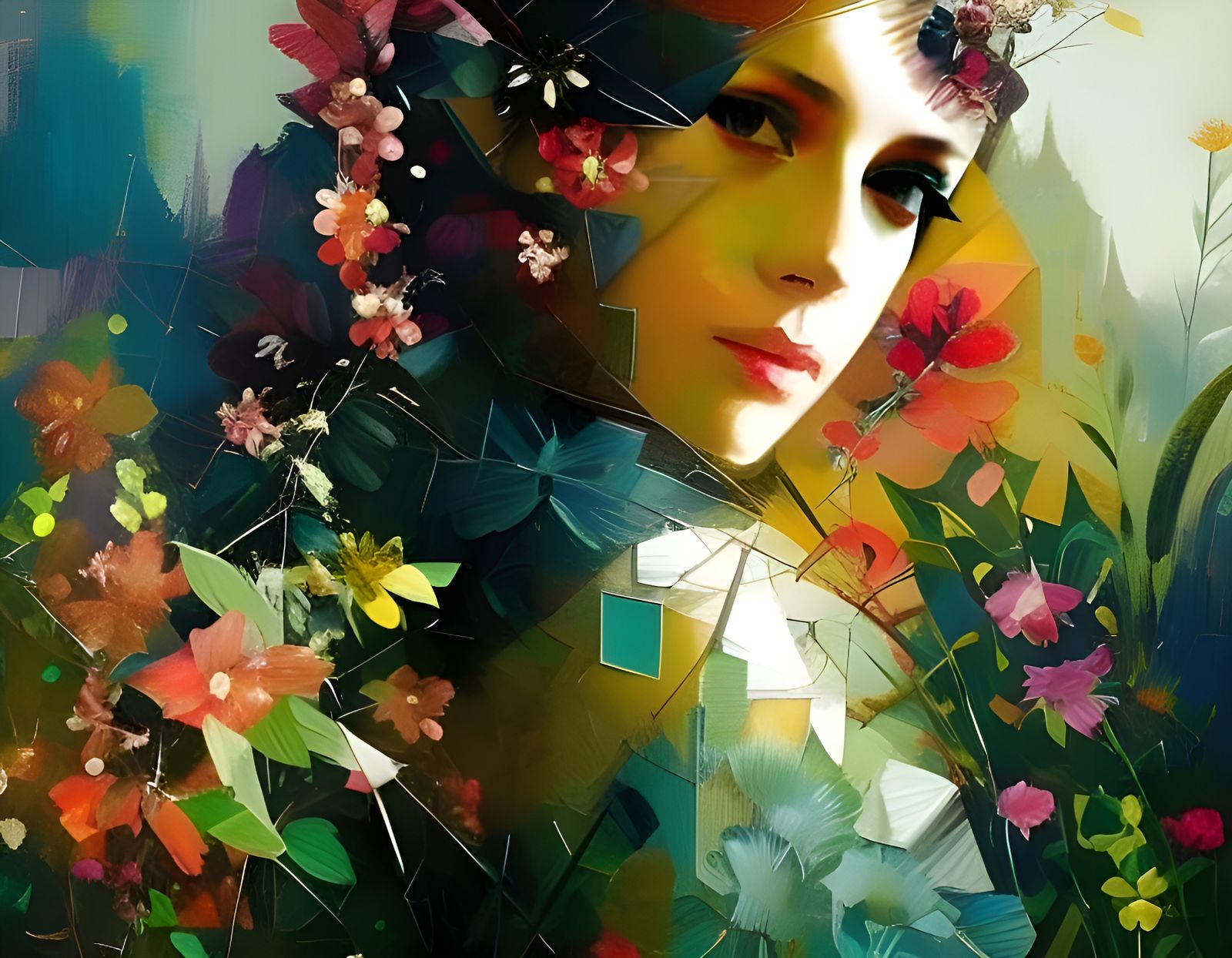 Mystic Emeralds - AI Generated Artwork - NightCafe Creator