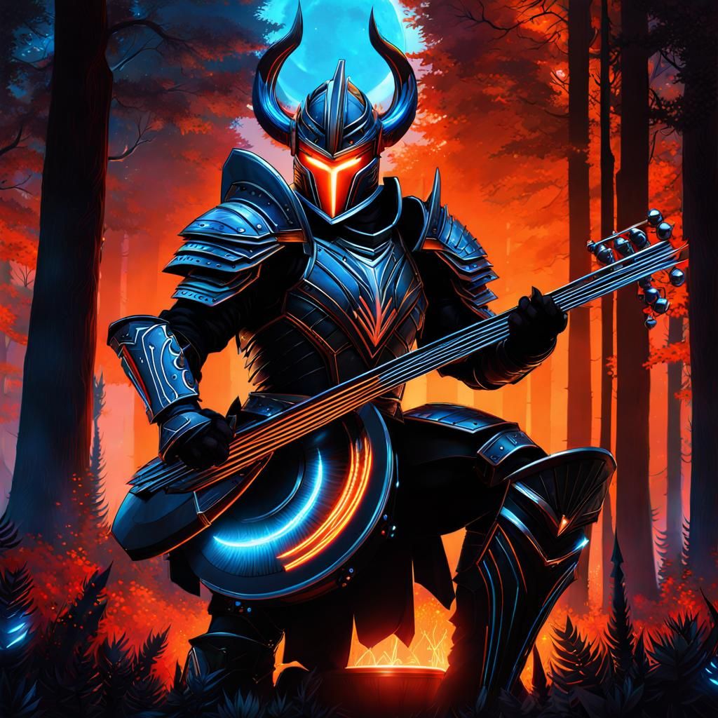 Bard-Knight - AI Generated Artwork - NightCafe Creator