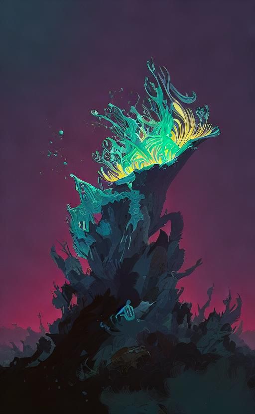 Strange nephilim 👽 portrait by Dr Seuss: Japanese Art: James Jean: Erin ...