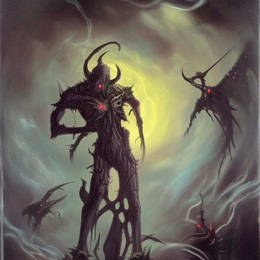 An Alien Entity from Beyond - AI Generated Artwork - NightCafe Creator