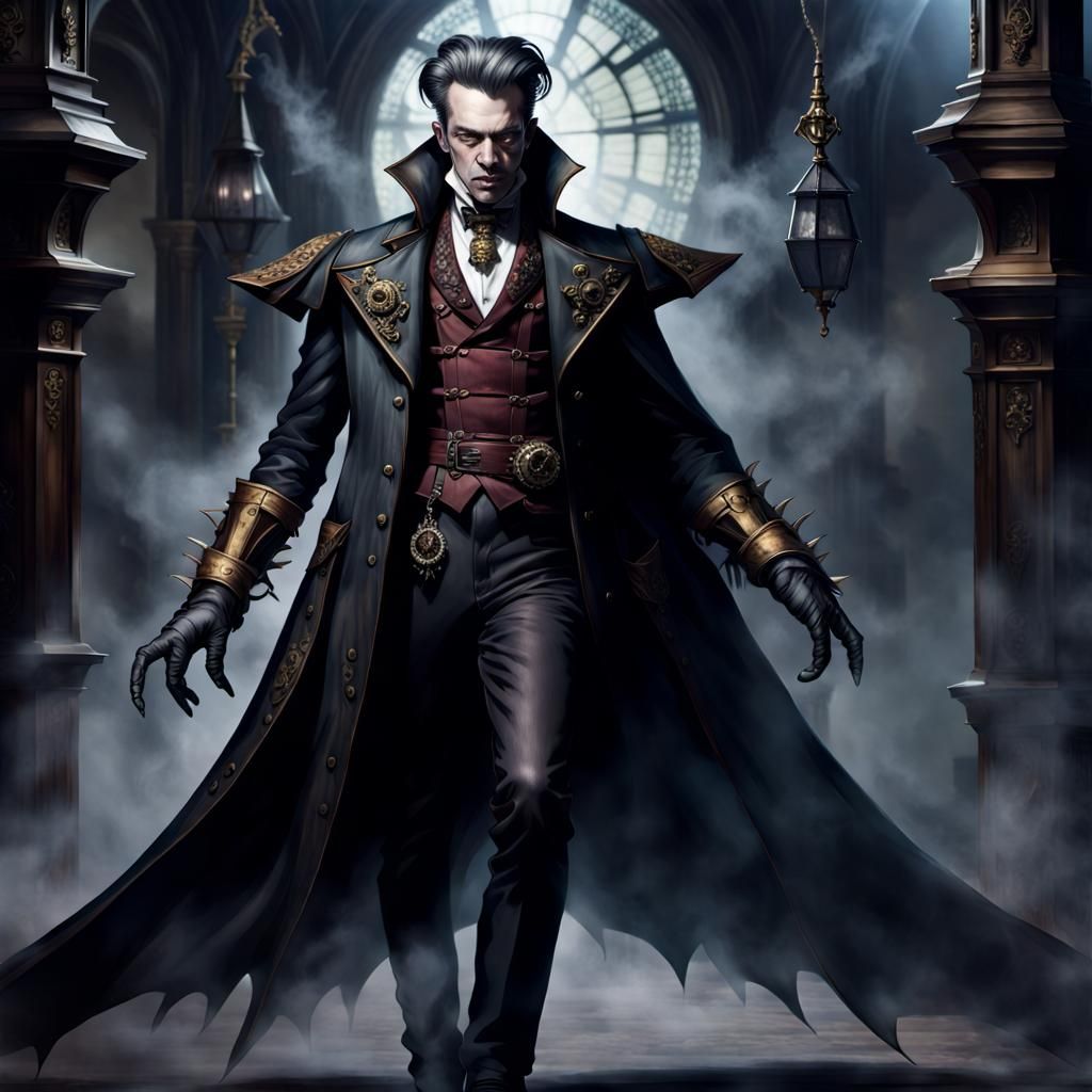 Dreamscape: Ultimate Vampire King: Ethereal Form: Ready to attack his ...