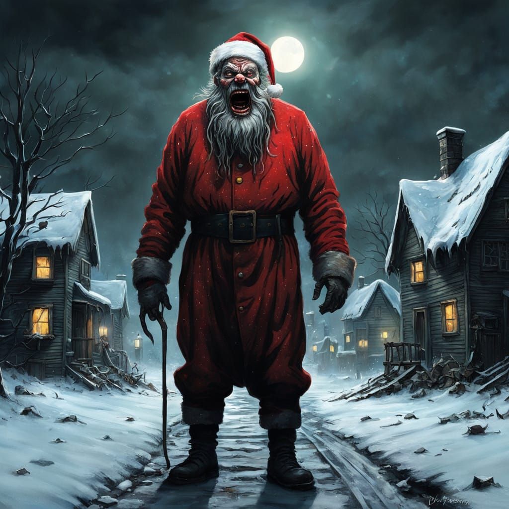 A very haunting creepy hyperphotorealistic ominous cinematic style ...