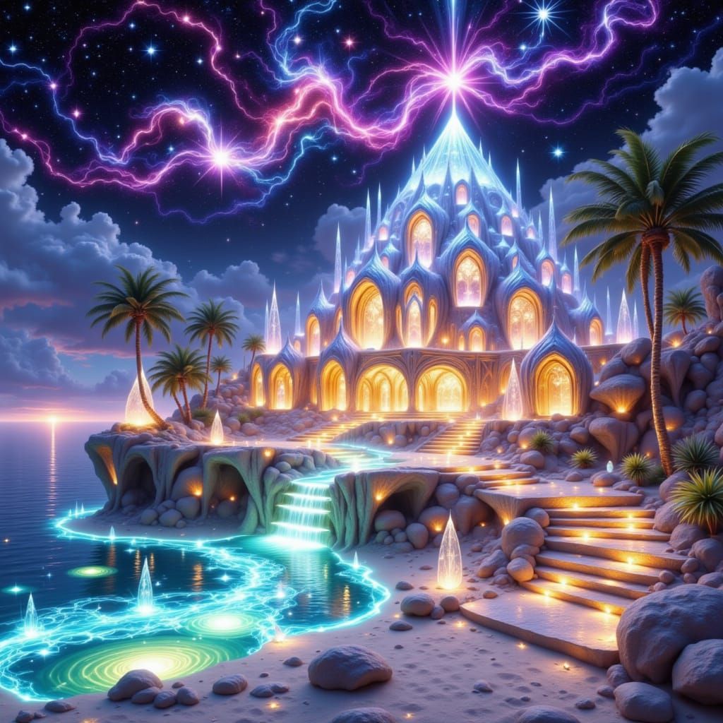 Inanna's Party Realm Pyramid Mansion