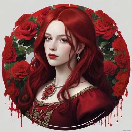 Ruby Red - AI Generated Artwork - NightCafe Creator
