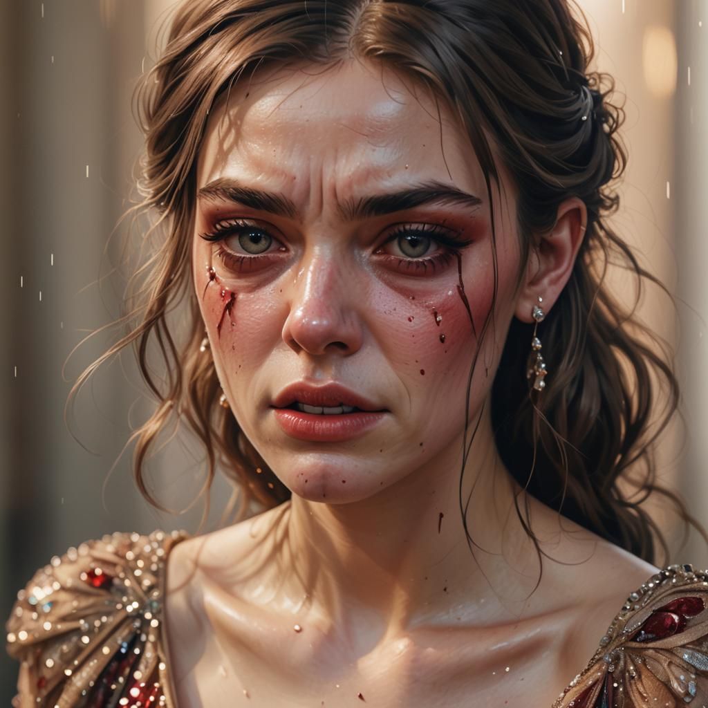 Stood up by her prom date 4 - AI Generated Artwork - NightCafe Creator