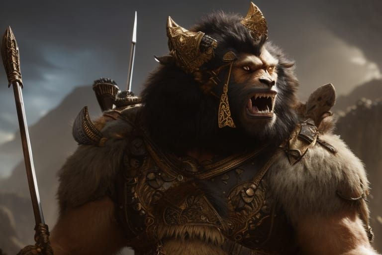 Bugbear Chieftan - AI Generated Artwork - NightCafe Creator