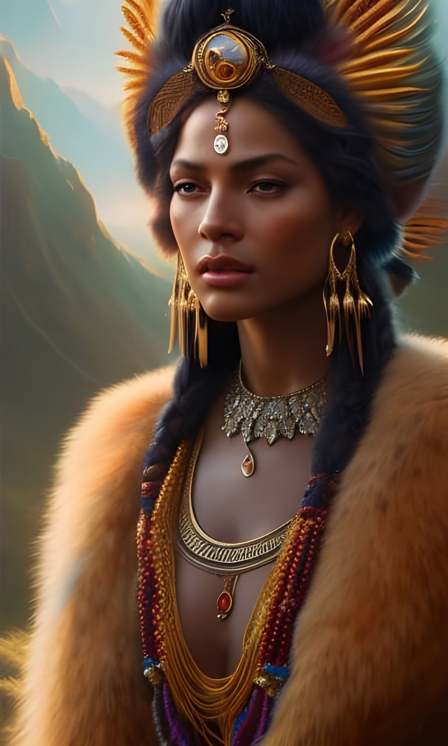 Ahyoka- Daily challenge #100 - NightCafe