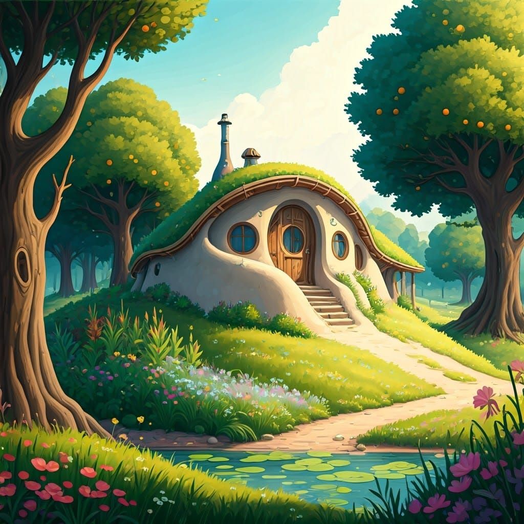 Solarpunk Cob Cottage - Solarpunk Cob Cottage