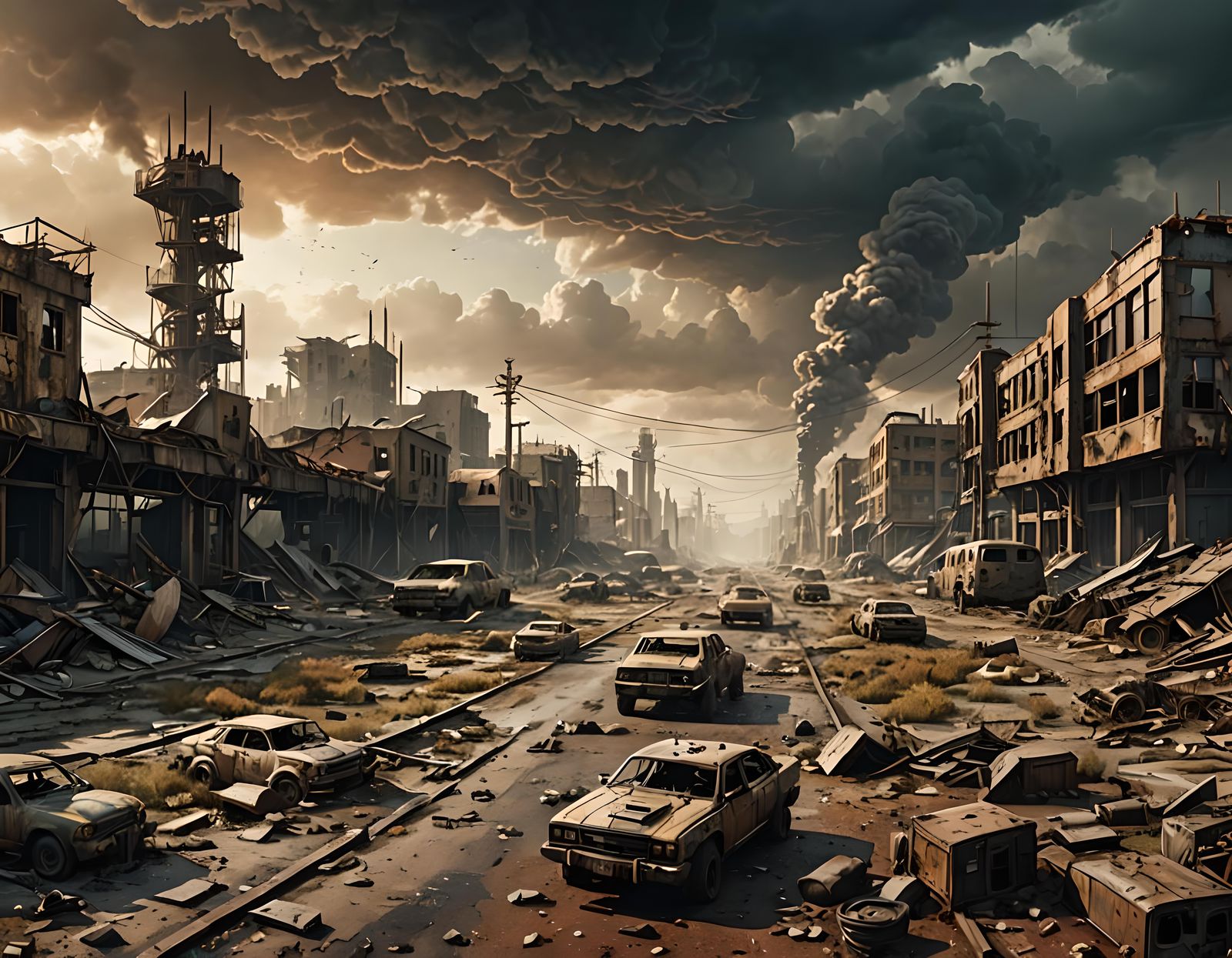 Apocalypse - 10 - AI Generated Artwork - NightCafe Creator