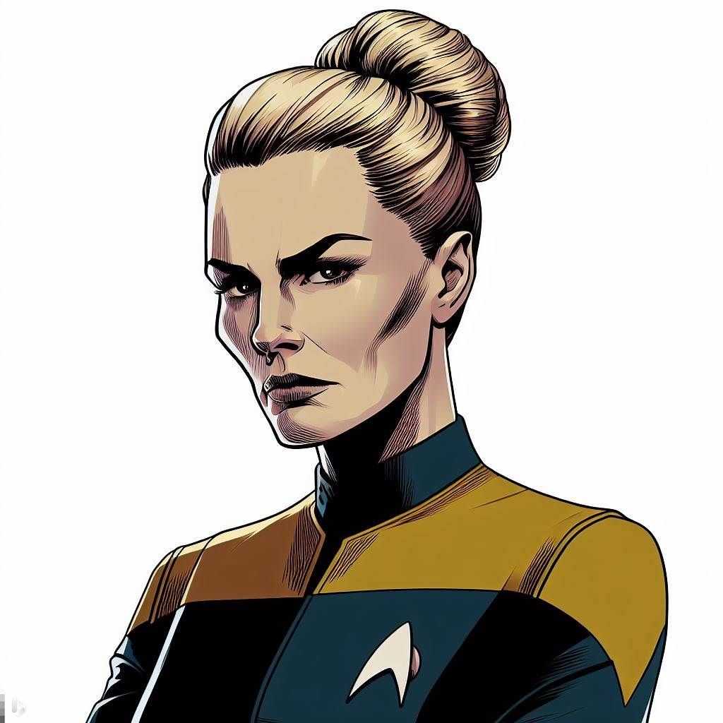 Commander Emily Vickers - AI Generated Artwork - NightCafe Creator