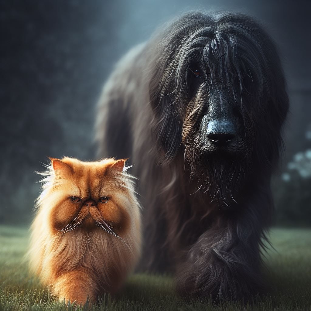 Sirius & Crookshanks - AI Generated Artwork - NightCafe Creator