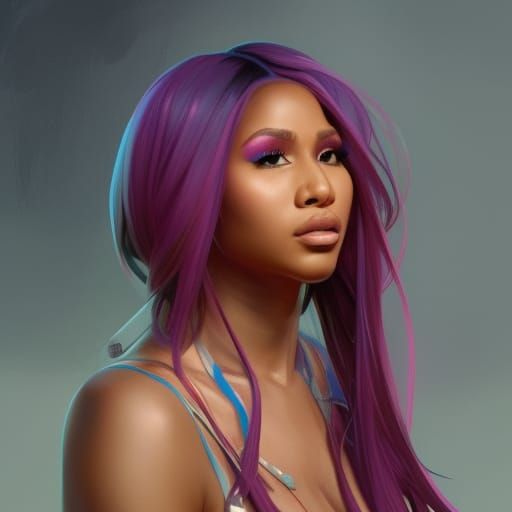 Micki Ninaj - AI Generated Artwork - NightCafe Creator