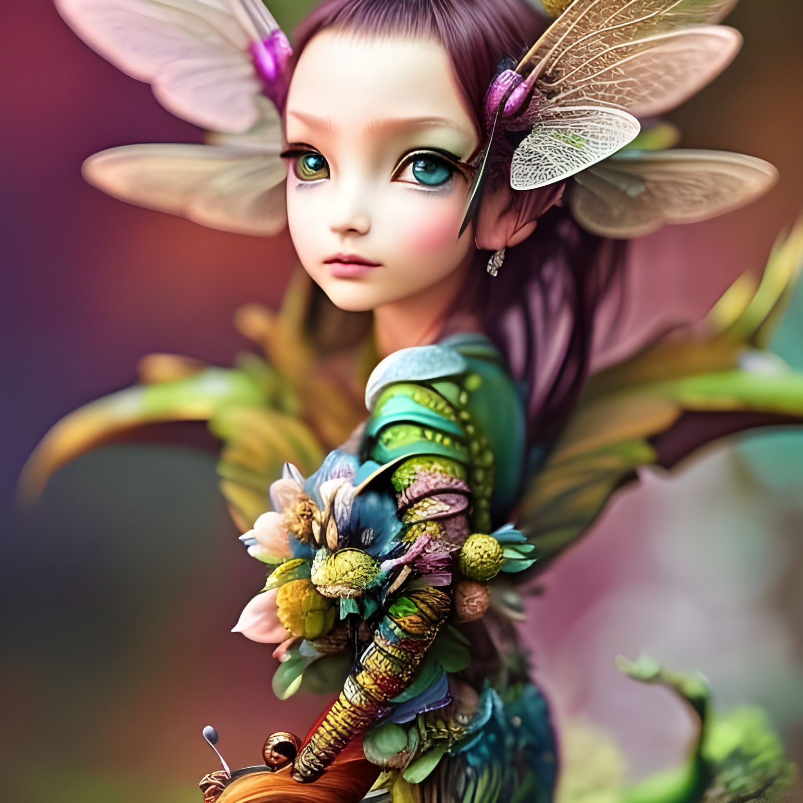 Dragonfly faerie - AI Generated Artwork - NightCafe Creator
