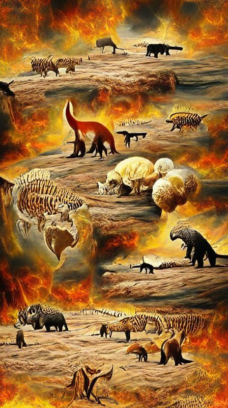 The 6th mass extinction 35 - AI Generated Artwork - NightCafe Creator