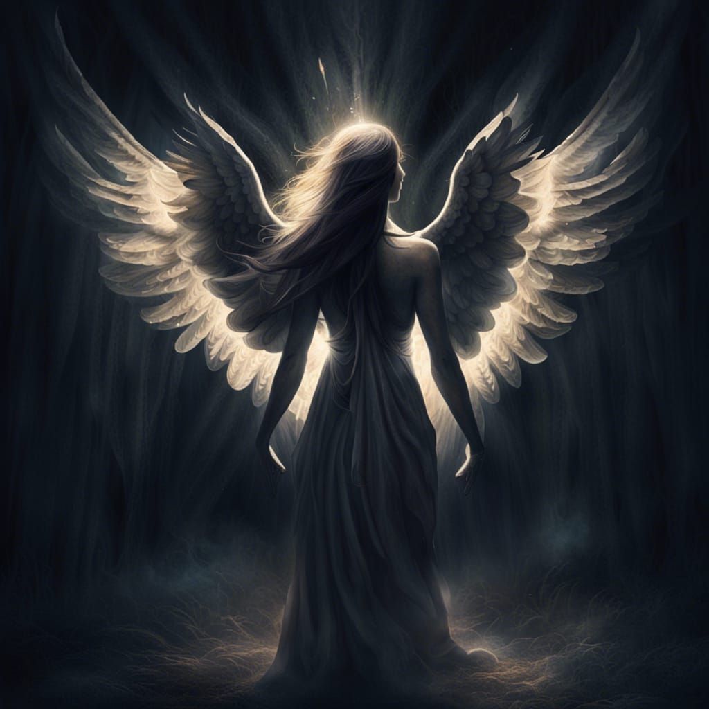 There are human Angels, souled beings, who give themselves the ...