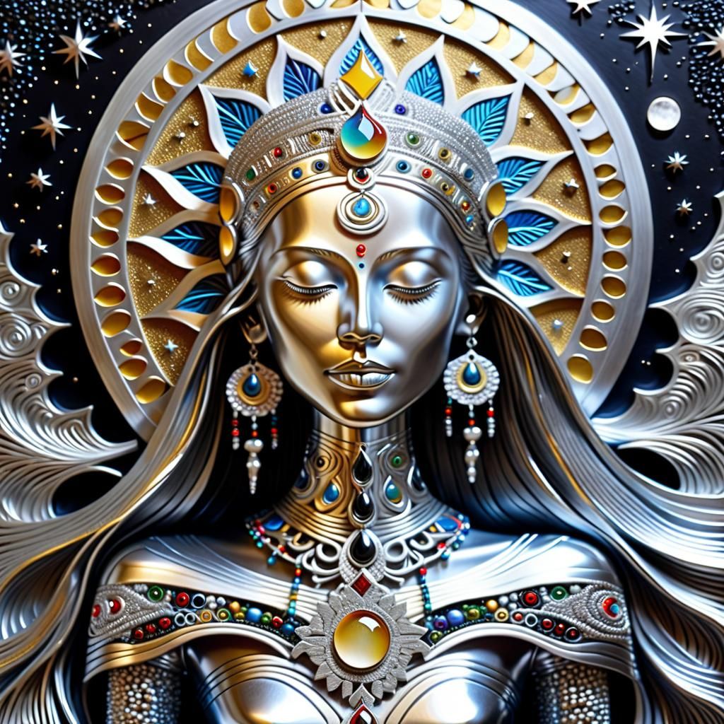 a moon princess IV - AI Generated Artwork - NightCafe Creator