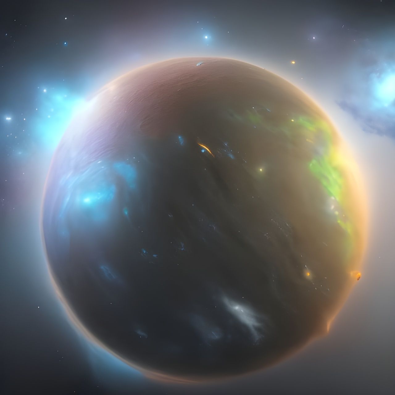 Planet X Nibiru - AI Generated Artwork - NightCafe Creator