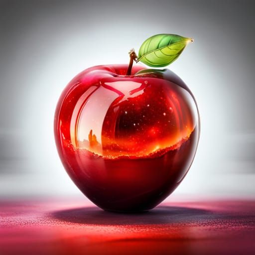 Glowing red - AI Generated Artwork - NightCafe Creator