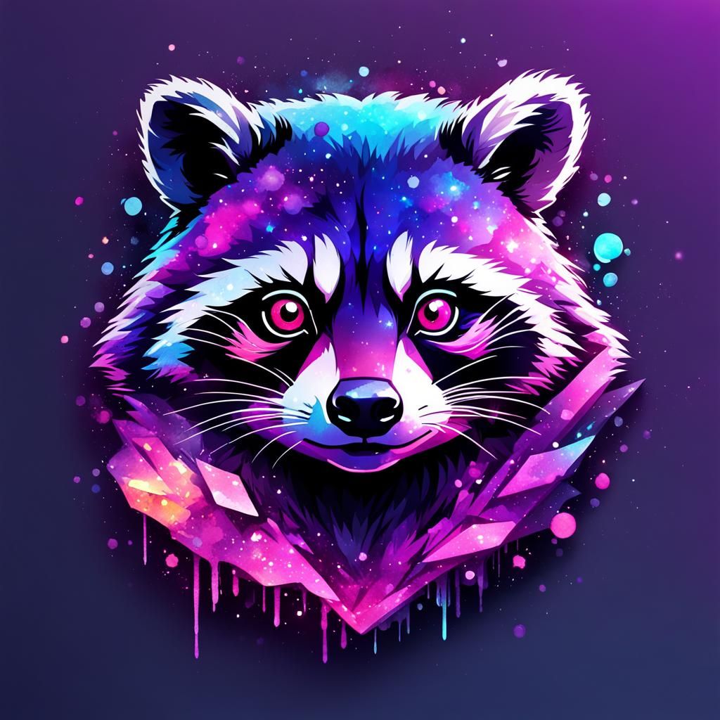 Raccoon - AI Generated Artwork - NightCafe Creator