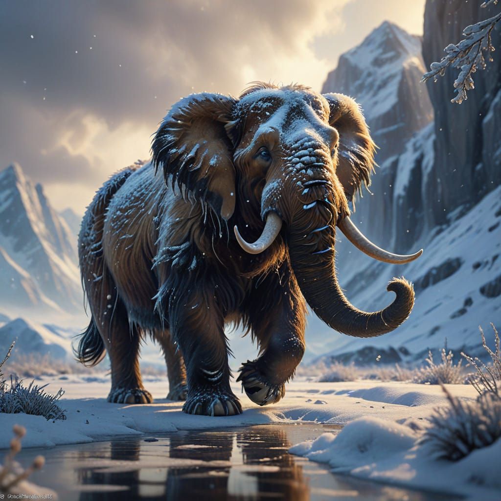 Mammoth Extinct Creature - Mammoth Extinct Creature