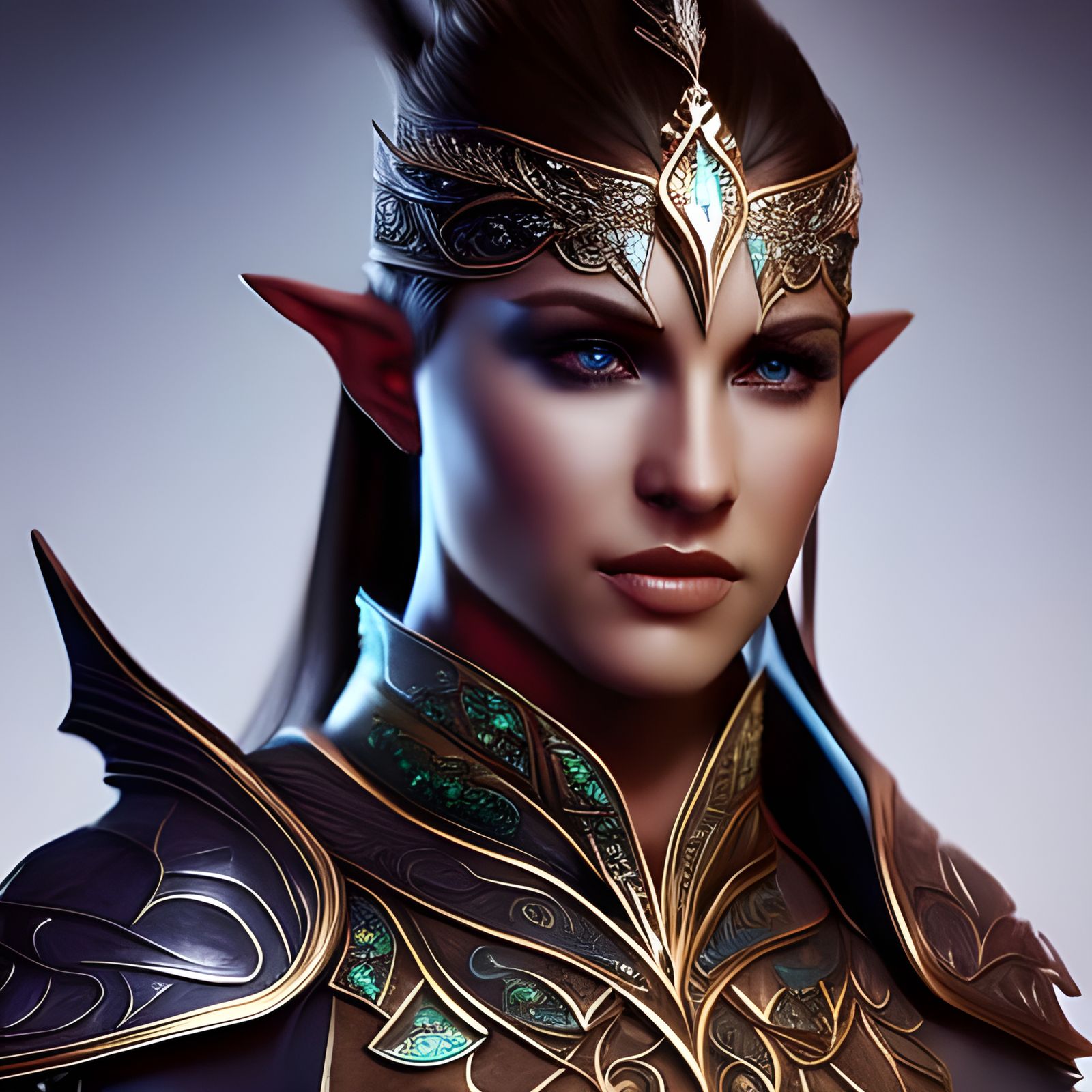 Guerrier elfe - AI Generated Artwork - NightCafe Creator