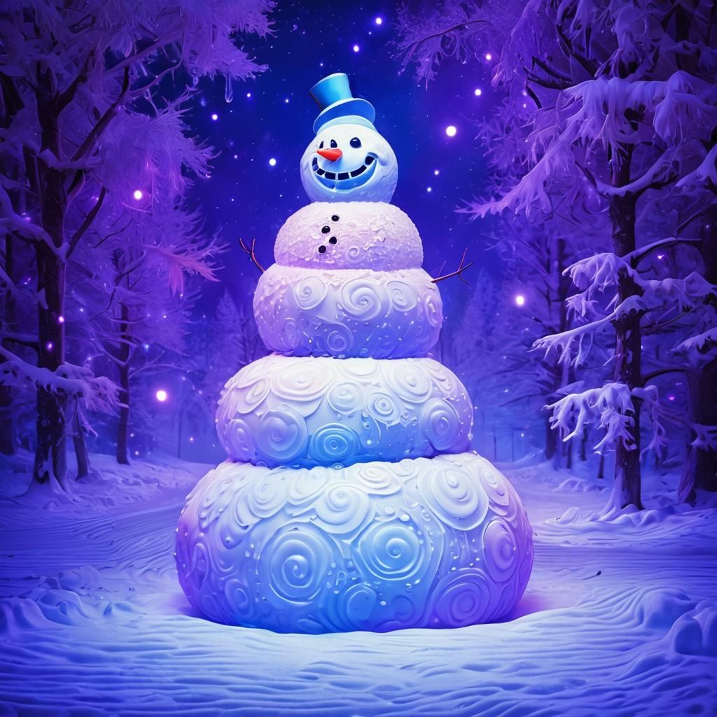 Happy snowman - Happy snowman