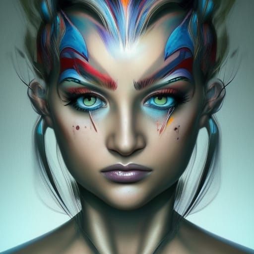 Strong female - AI Generated Artwork - NightCafe Creator