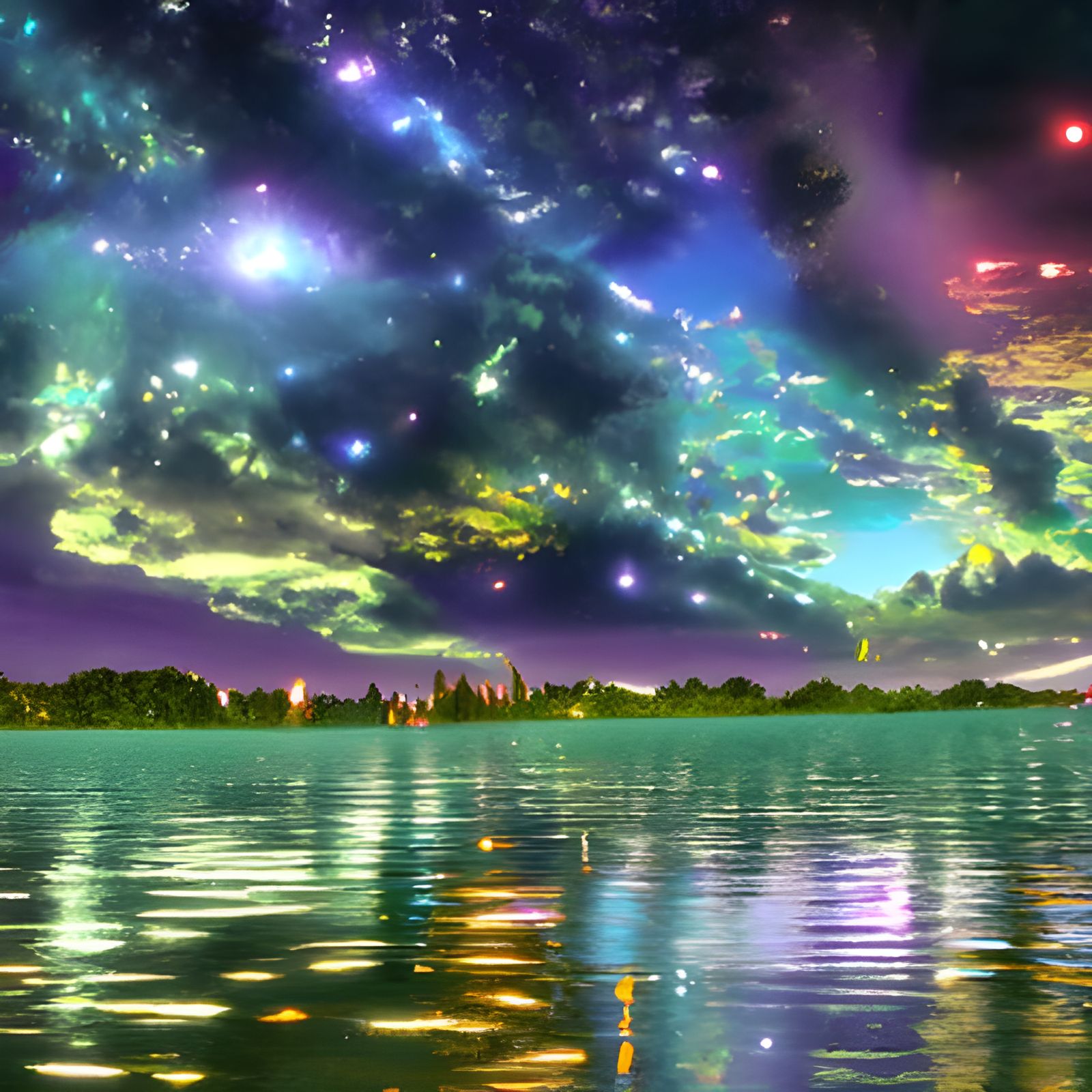 Coherent Nights v1 - AI Generated Artwork - NightCafe Creator