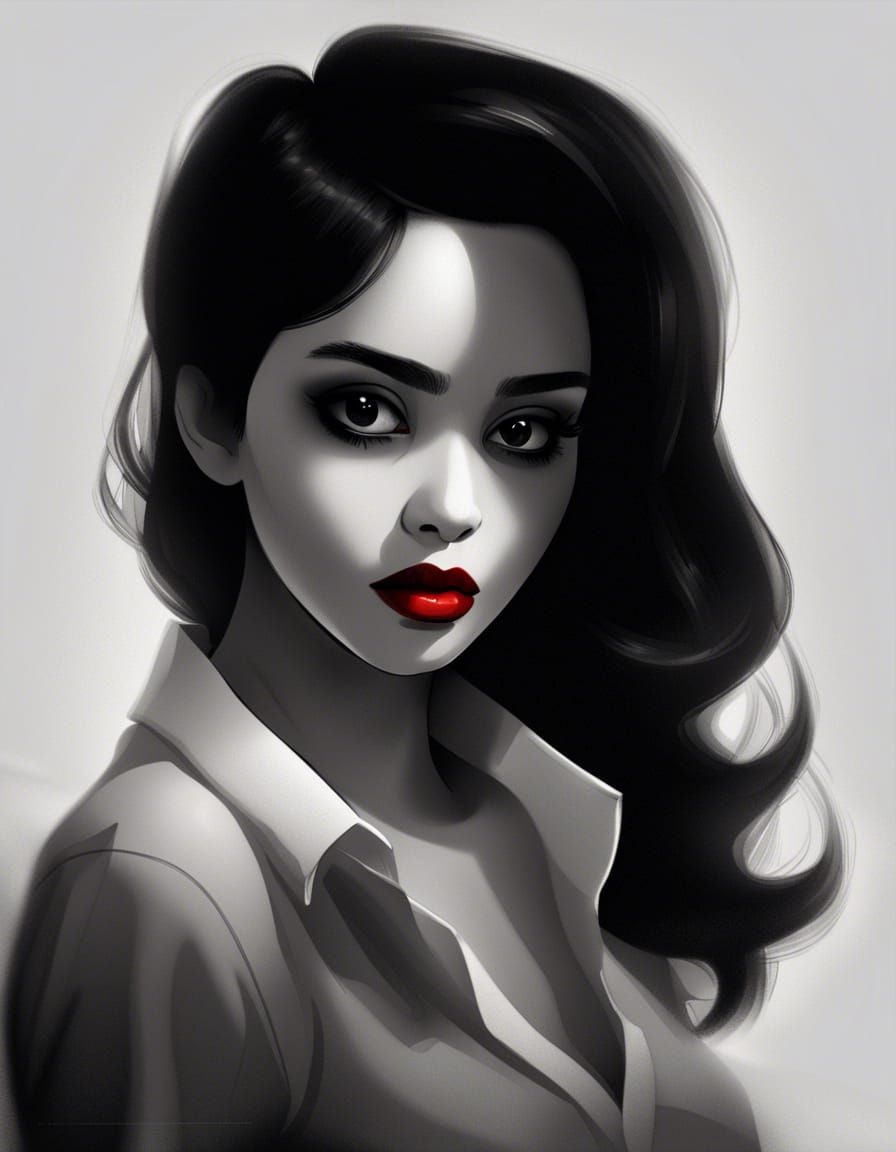 Glamour woman : Test n°5 - AI Generated Artwork - NightCafe Creator