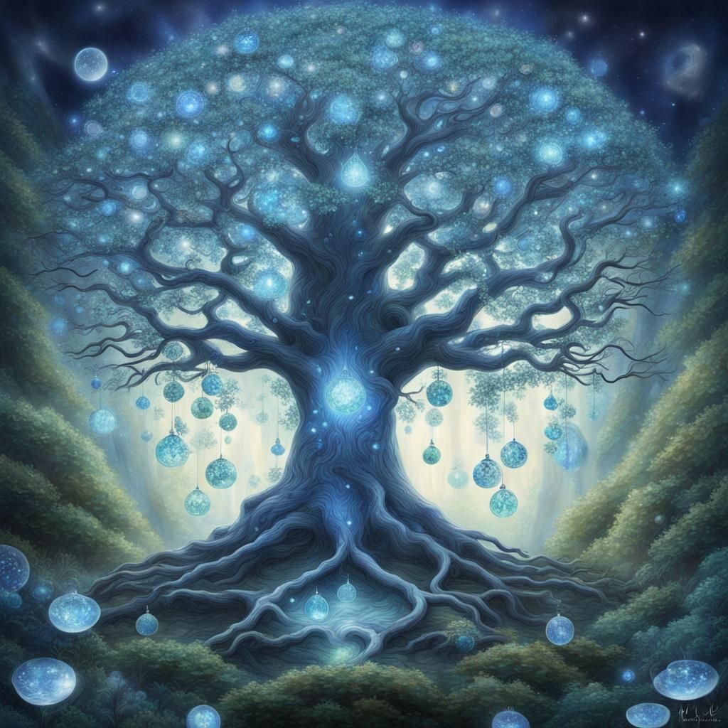 The life tree - AI Generated Artwork - NightCafe Creator