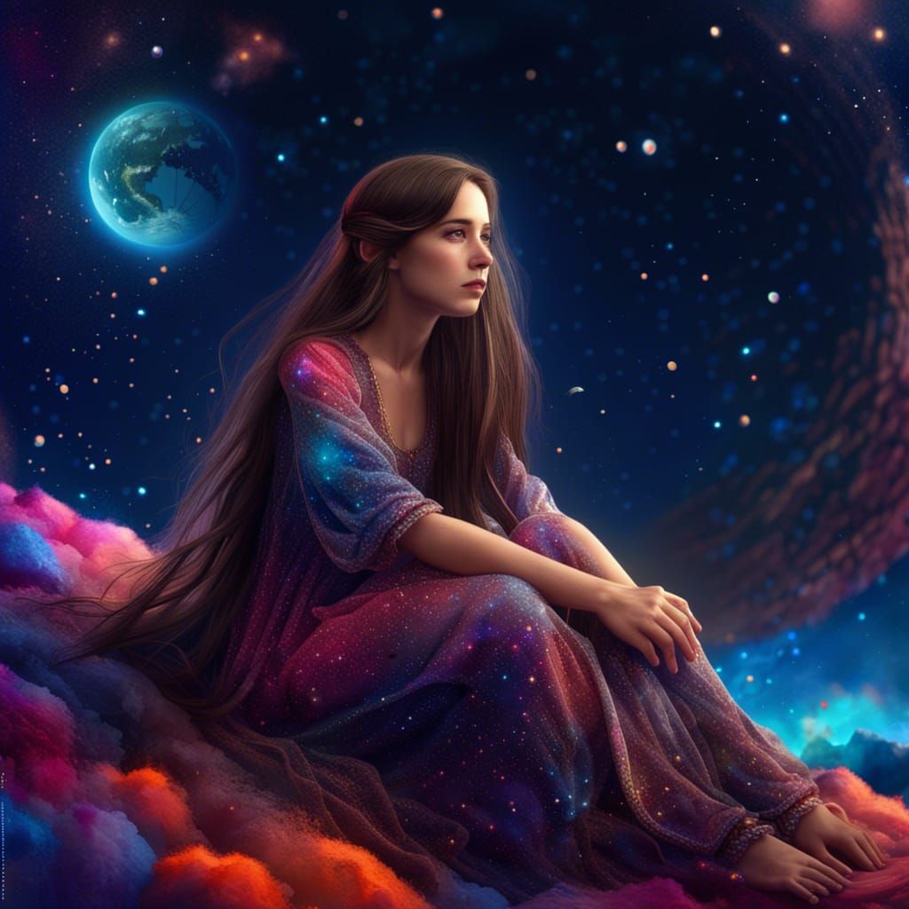 Dreamy night - AI Generated Artwork - NightCafe Creator