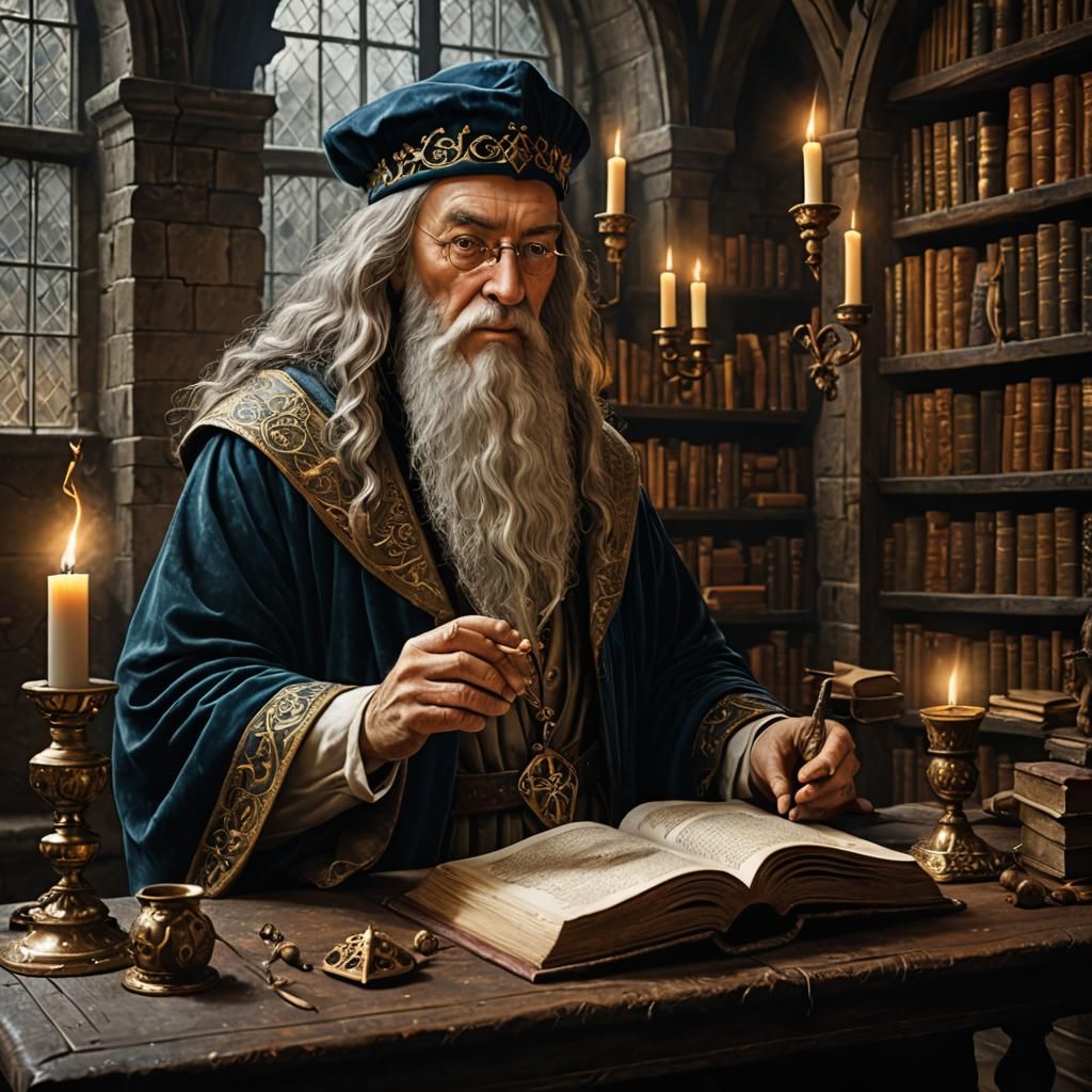 medieval sorcerer - AI Generated Artwork - NightCafe Creator